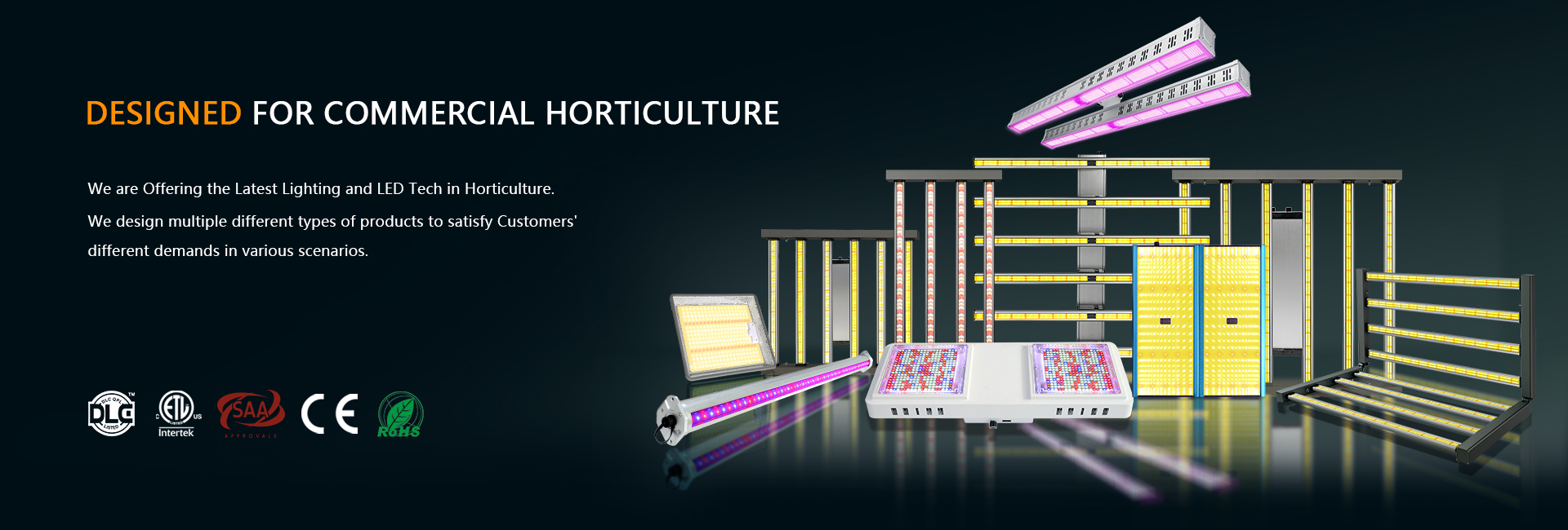 Commercial LED Grow Light Manufacturer | High-Yield Full Spectrum